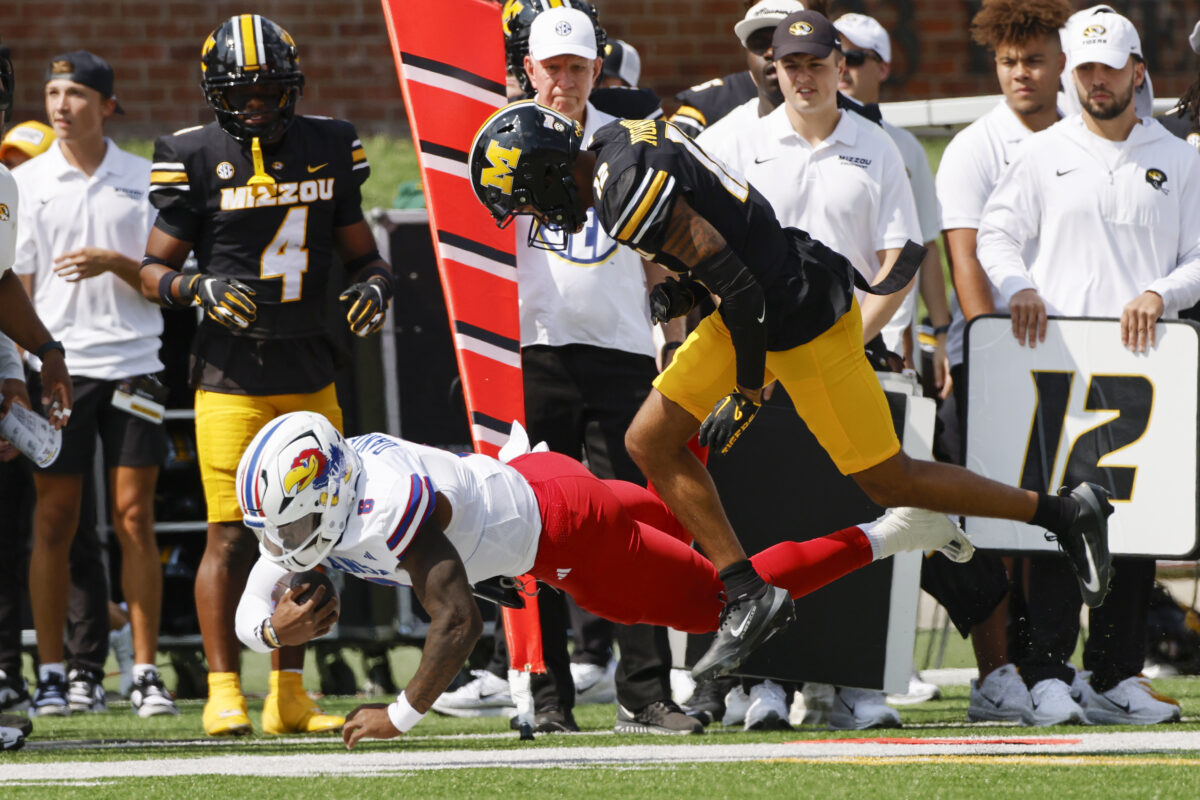 Back-and-forth Border War goes Tigers’ way as KU takes 42-31 loss - KU ...